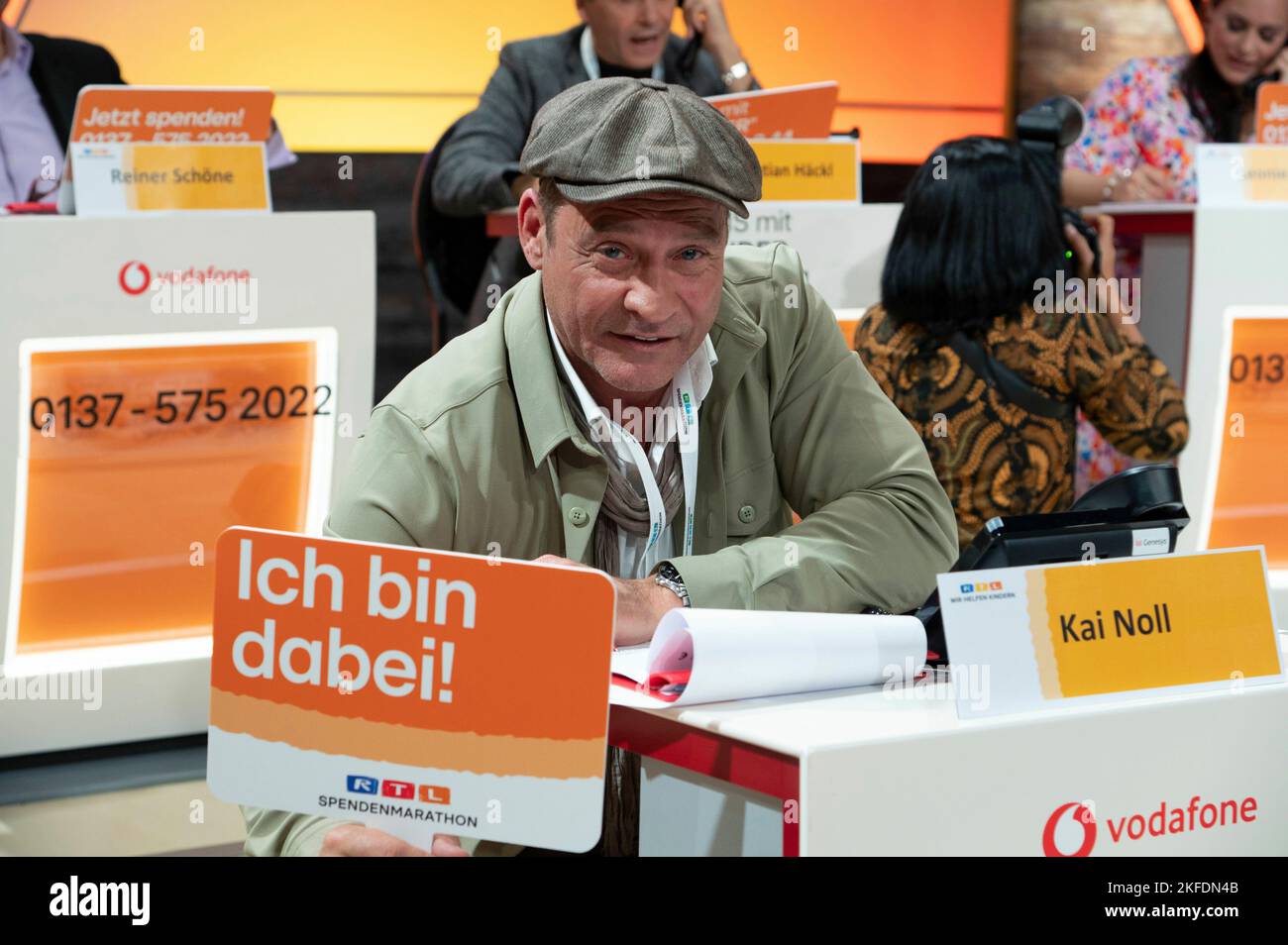 Hurth, Deutschland. 17th Nov, 2022. Kai NOLL, actor, 27th RTL donation ...