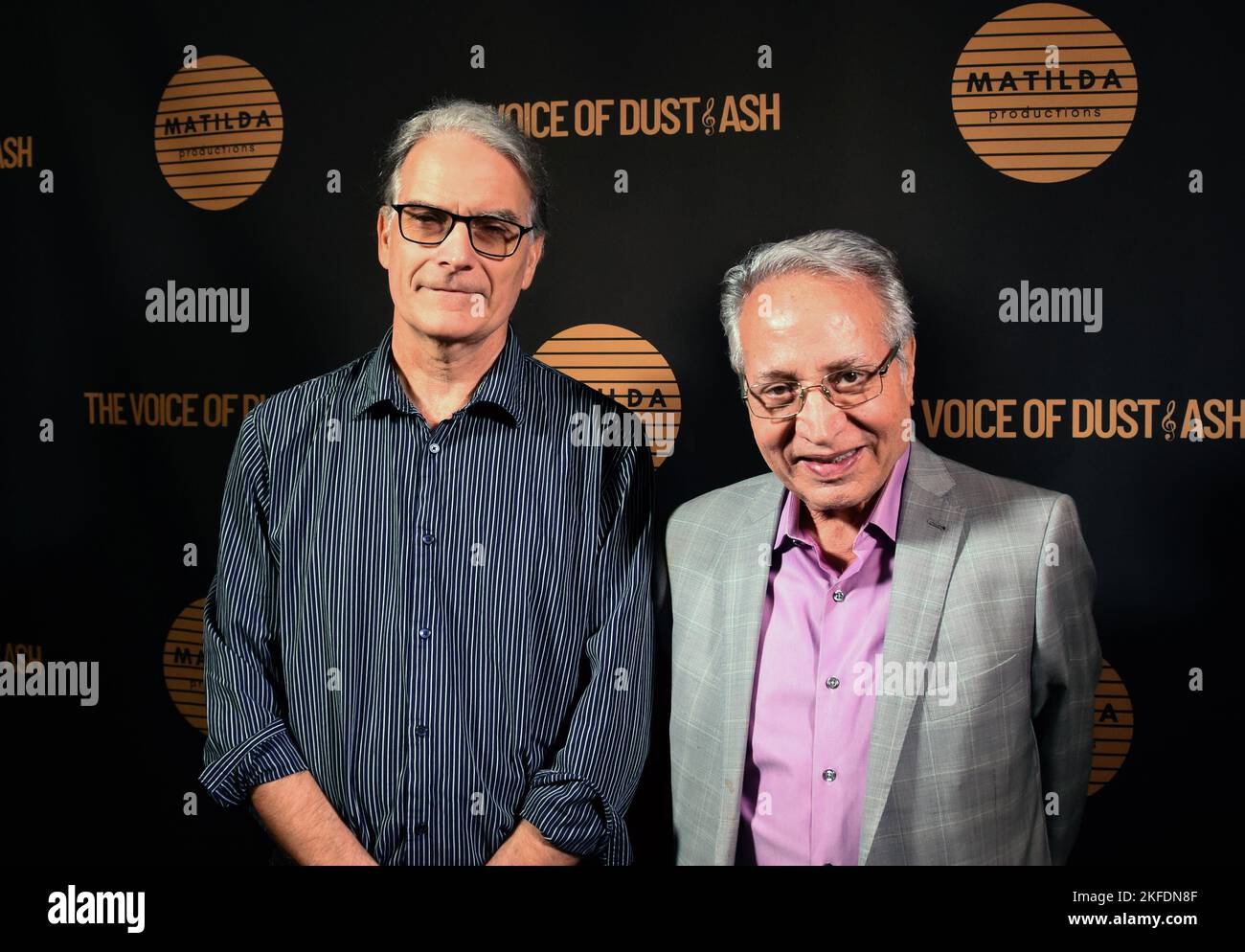Los Angeles, California, USA 17th November 2022 Rob Simms and Dr. Ahmad ...