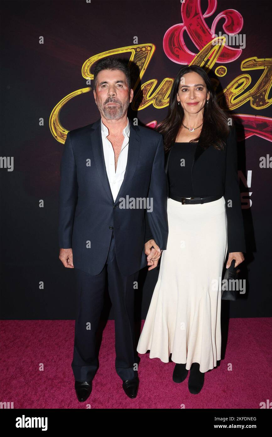 New York, NY, USA. 17th Nov, 2022. Simon Cowell, Lauren Silverman in ...