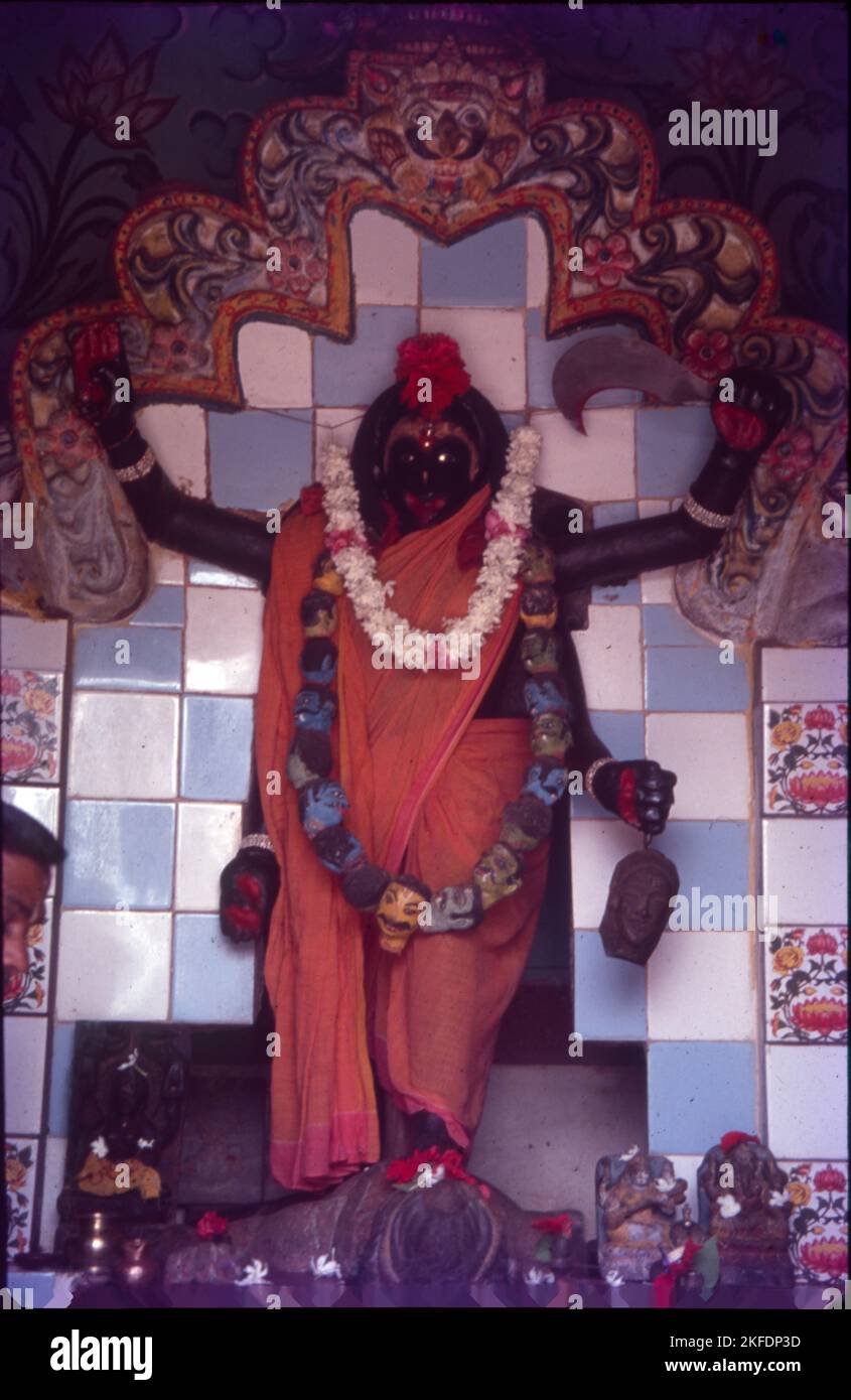 Goddess Kali, Puri, Orrisa, India Stock Photo - Alamy