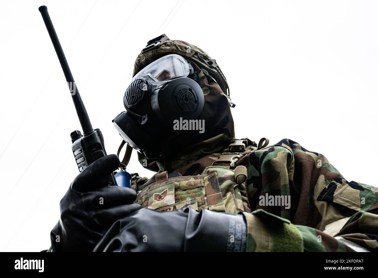 Staff Sgt. Matthew Plizga, 911th Security Forces Squadron patrolmen ...