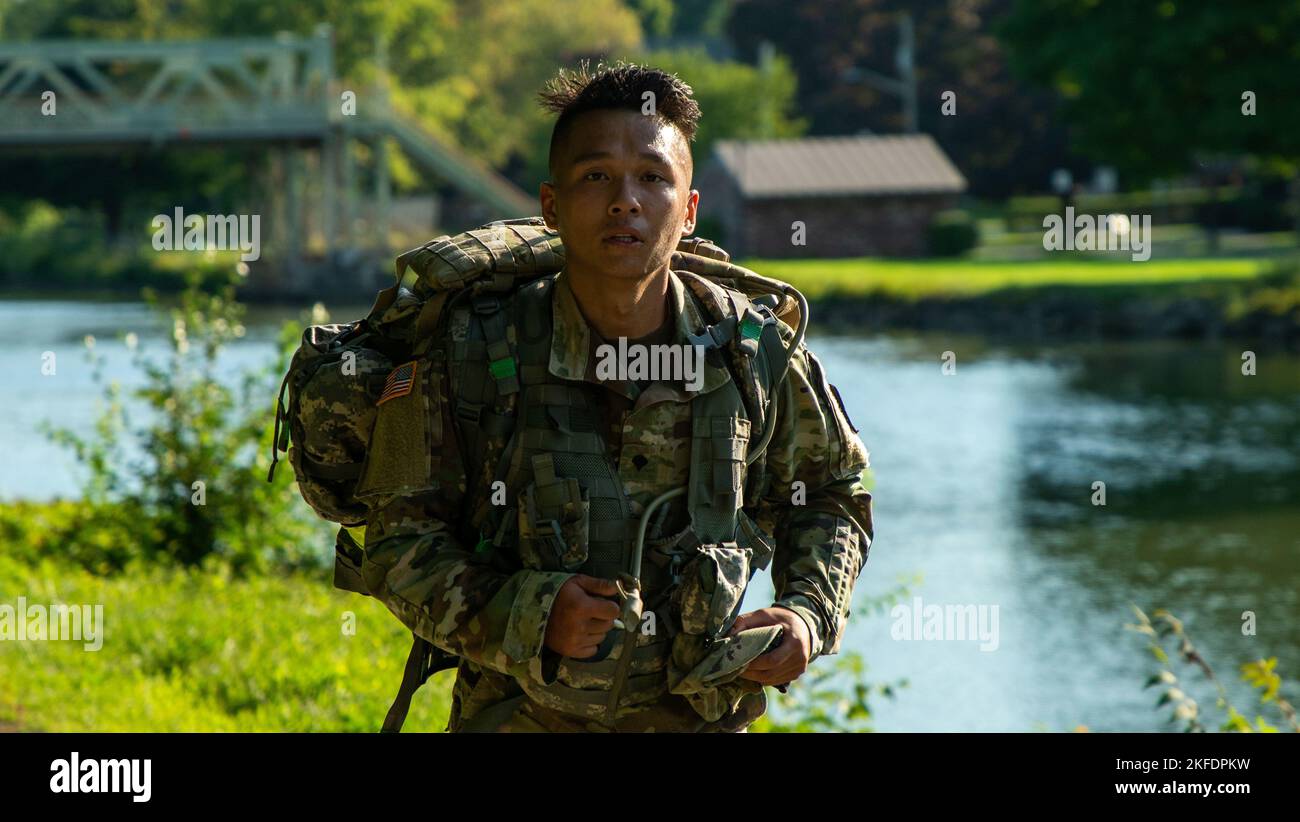 Sgt. Eric Cancel, assigned to 501st EOD Battalion, conducts a 12- mile ...