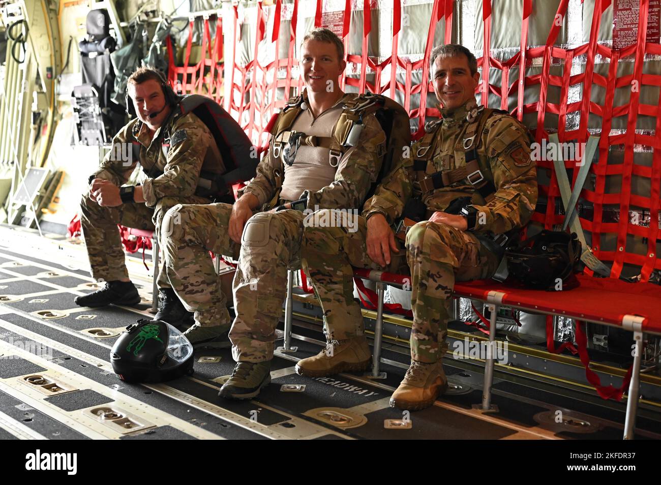 Lt. Col. Jim Sluder, 10th Air Force personnel recovery division combat ...