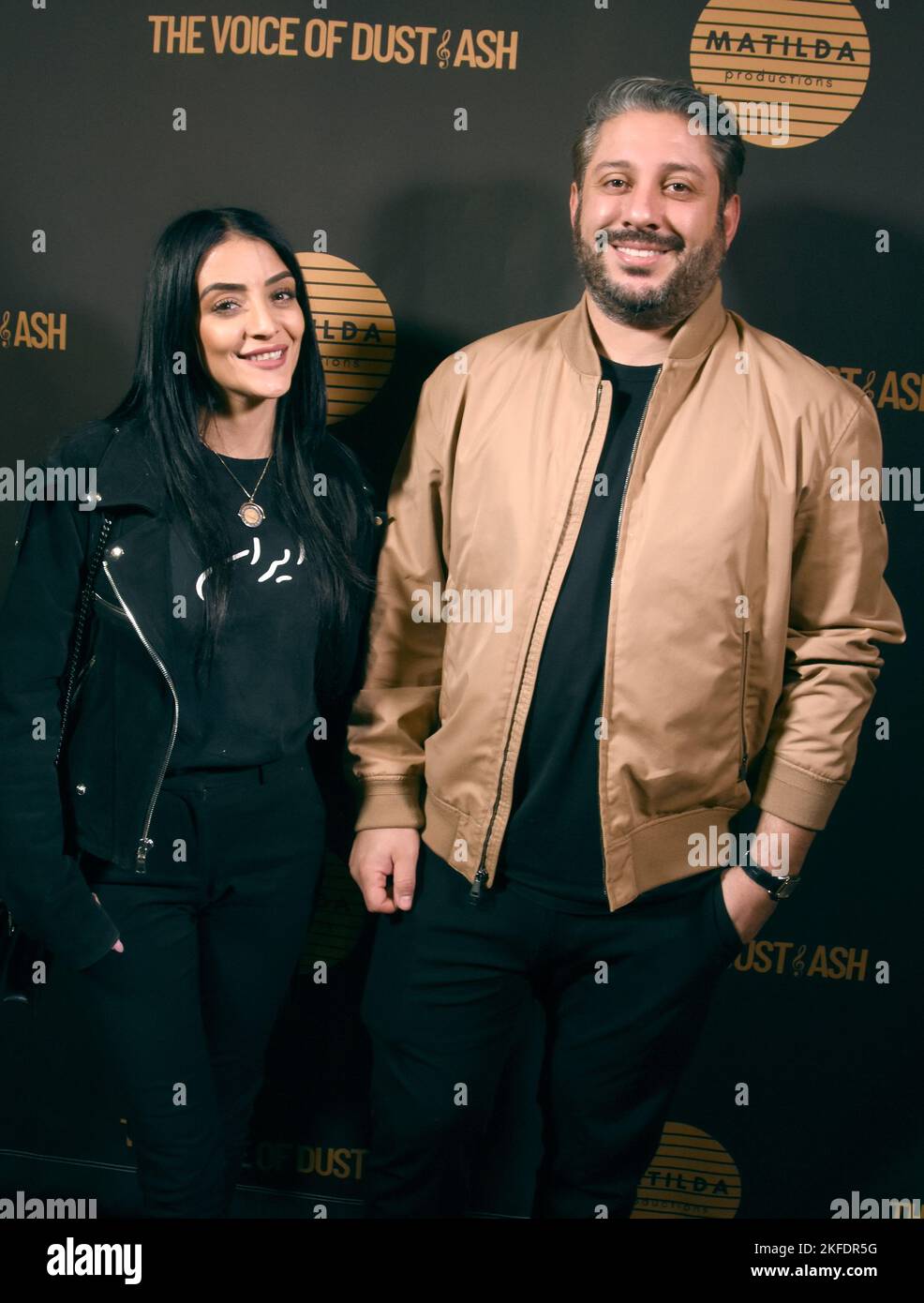 Los Angeles, California, USA 17th November 2022 Paria Bahgeri and Arya ...