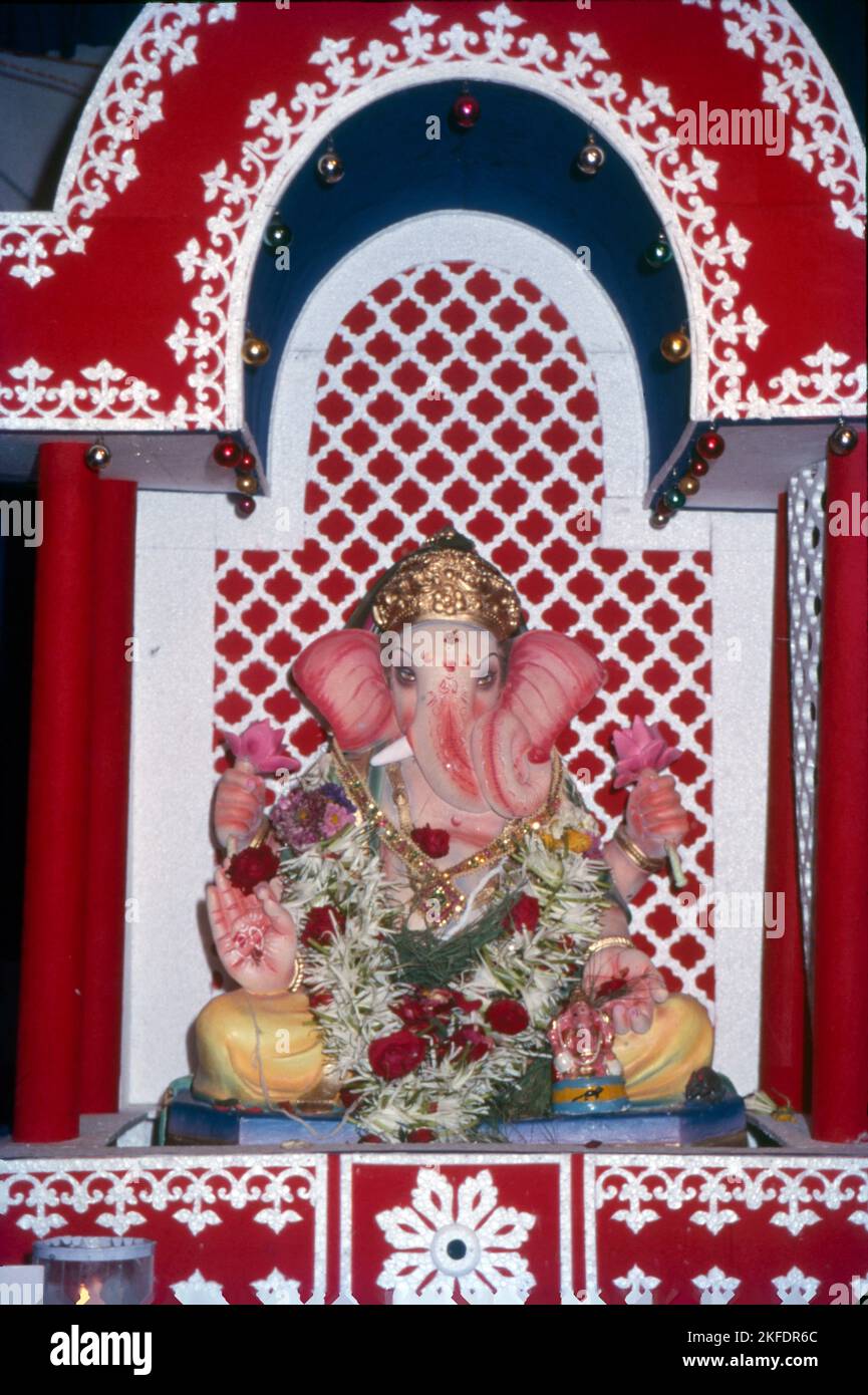 Ganesh Idol / Ganesh Festival:- Is a Hindu festival commemorating the ...