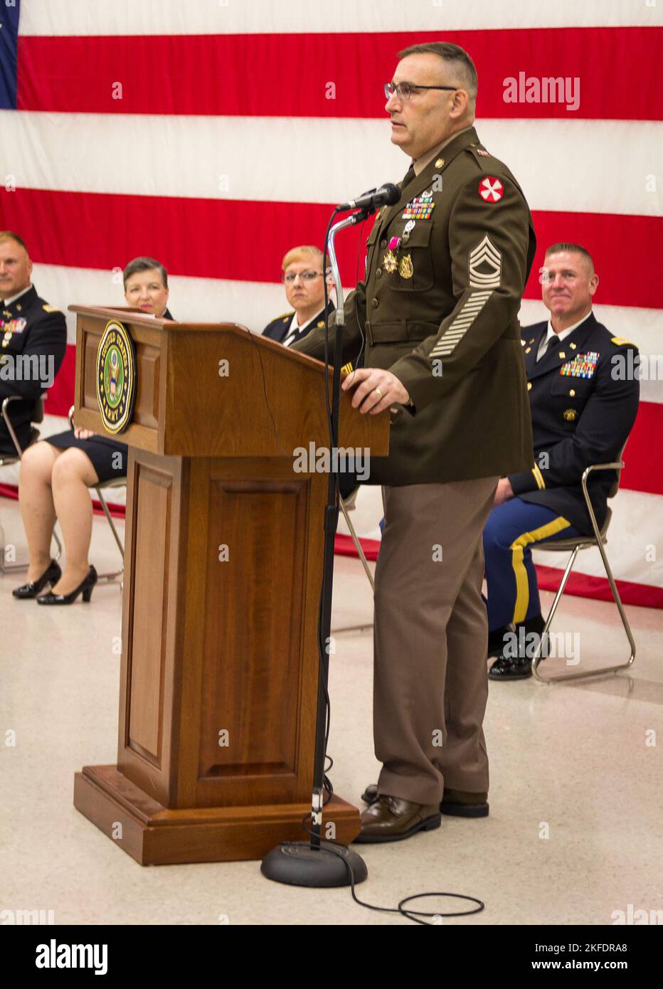Master Sgt. Richard Queen, a 39-year veteran of the U.S. Army Reserve ...