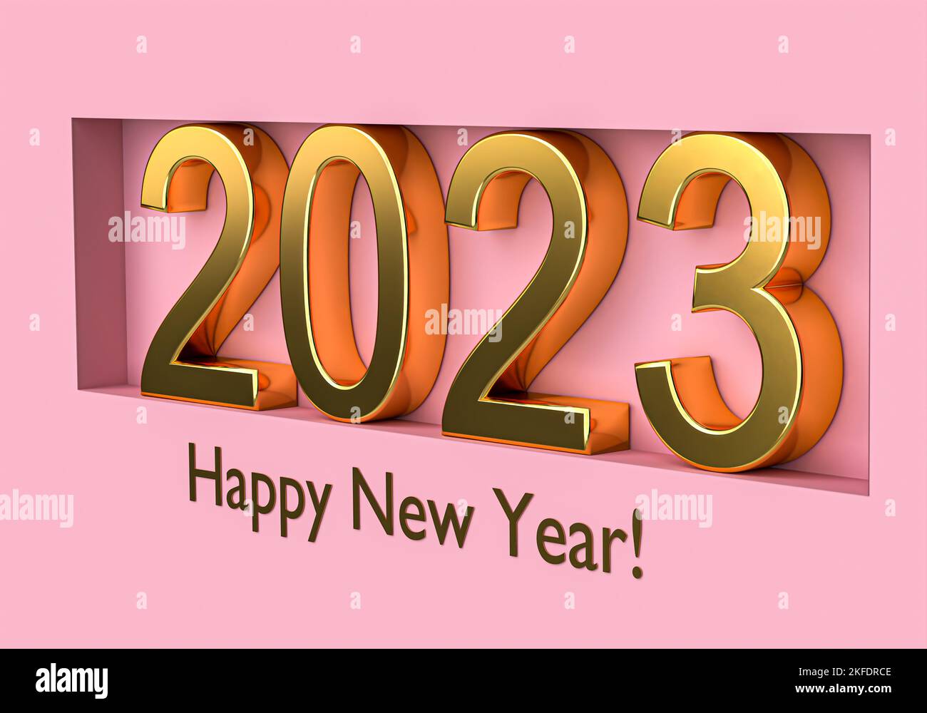 2023 golden numbers hi-res stock photography and images - Alamy