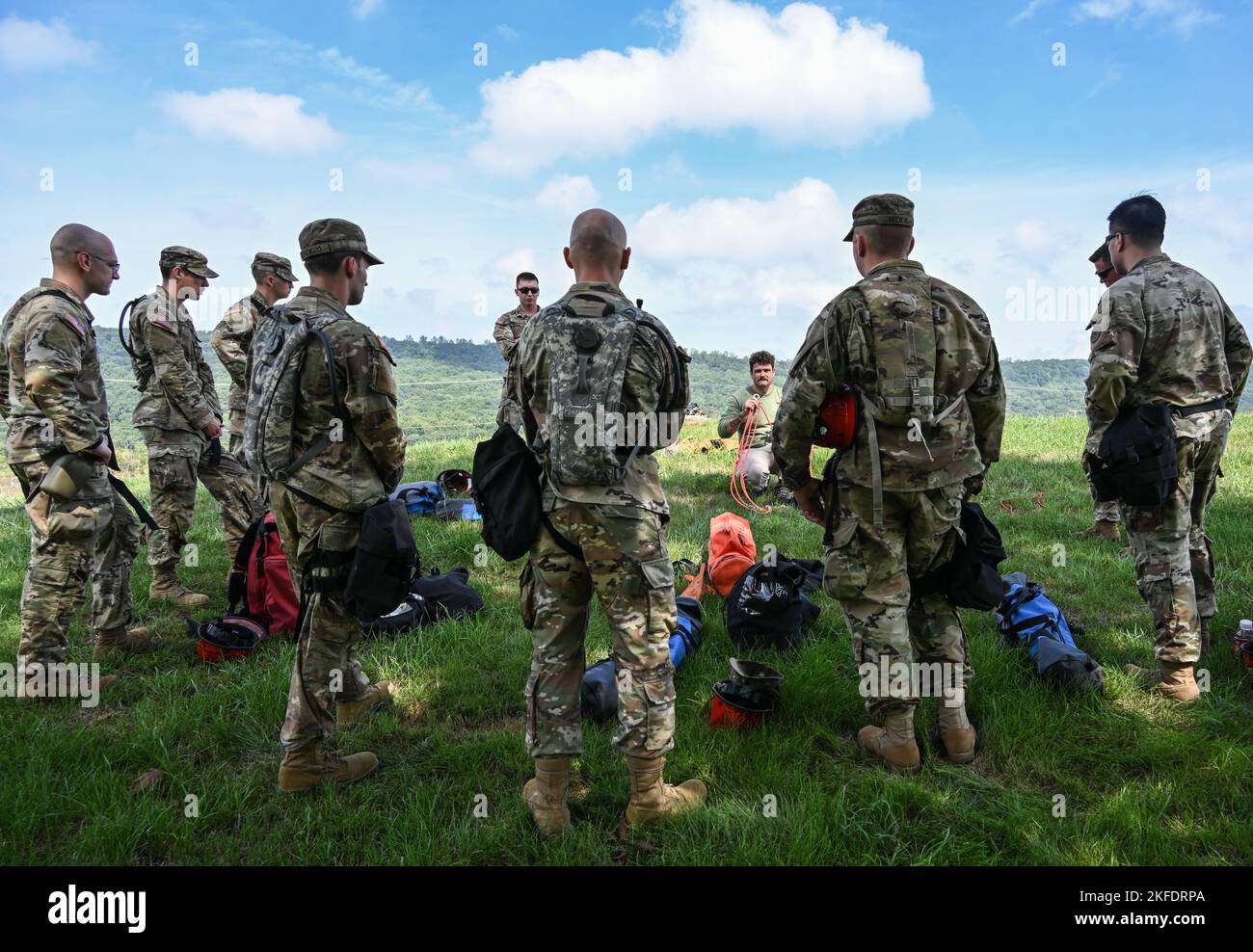 Richard Murphy, a search and extraction instructor from L2 Defense ...