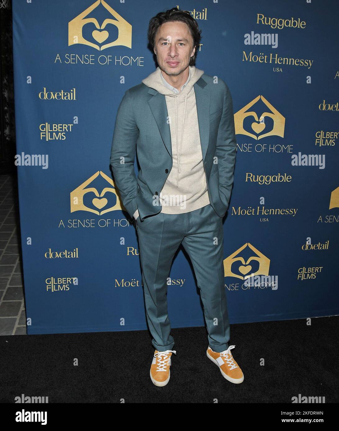 Los Angeles, USA. 17th Nov, 2022. Zach Braff arrives at A Sense of Home ...