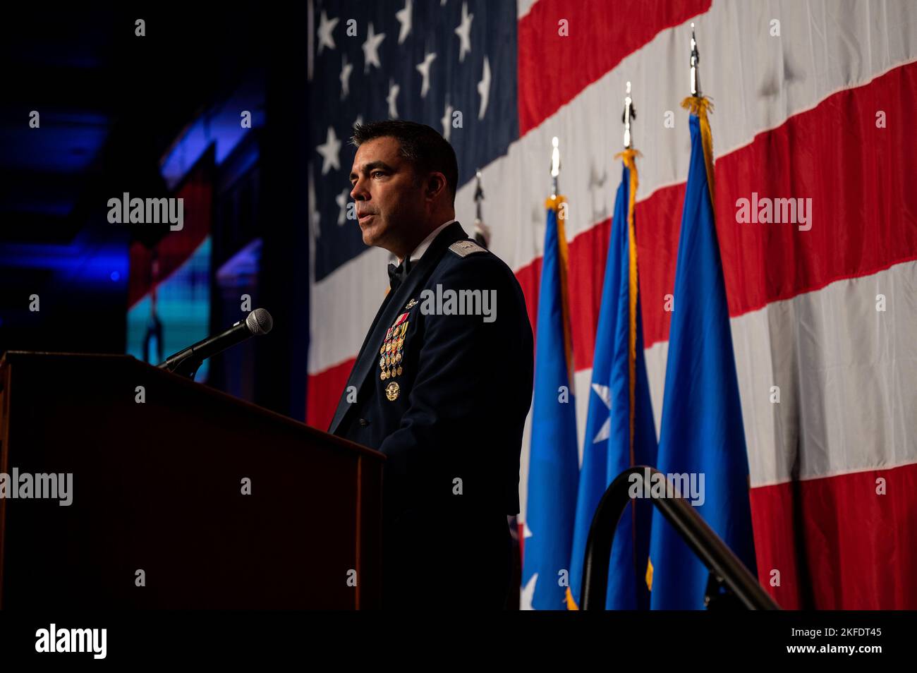 U.S. Air Force Brig. Gen. Richard A. Goodman, 57th Wing commander ...