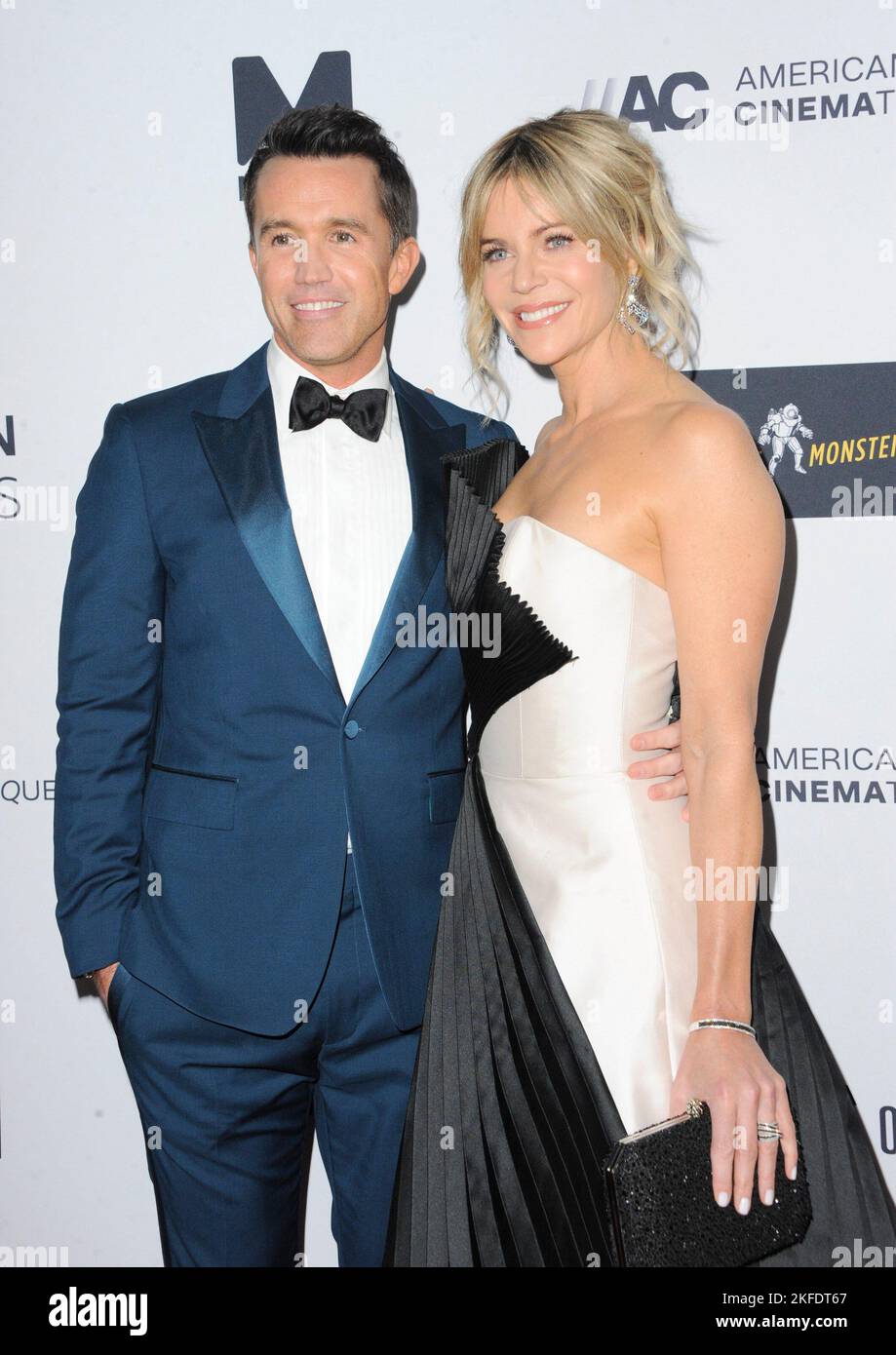 Los Angeles, CA. 17th Nov, 2022. Rob McElhenney, Kaitlin Olson at ...