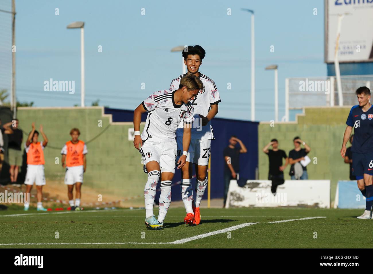 San Pedro del Pinatar, Spain. 17th Nov, 2022. (L-R) Kuryu Matsuki, Kota ...