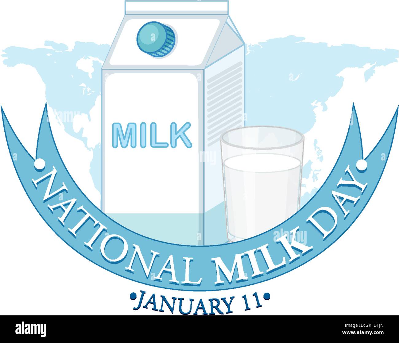 National Milk Day Banner Design illustration Stock Vector Image & Art ...