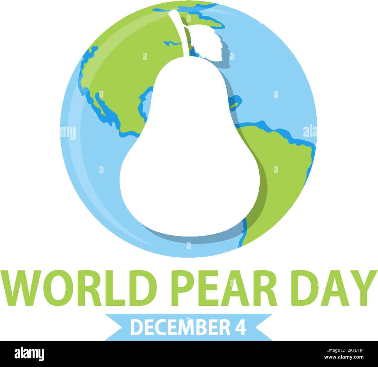 World pear day postr template illustration Stock Vector Image & Art - Alamy