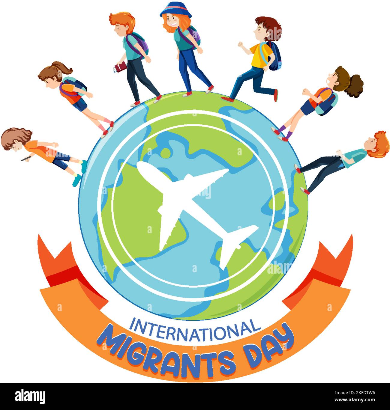 International Migrants Day Banner Design illustration Stock Vector Image & Art - Alamy