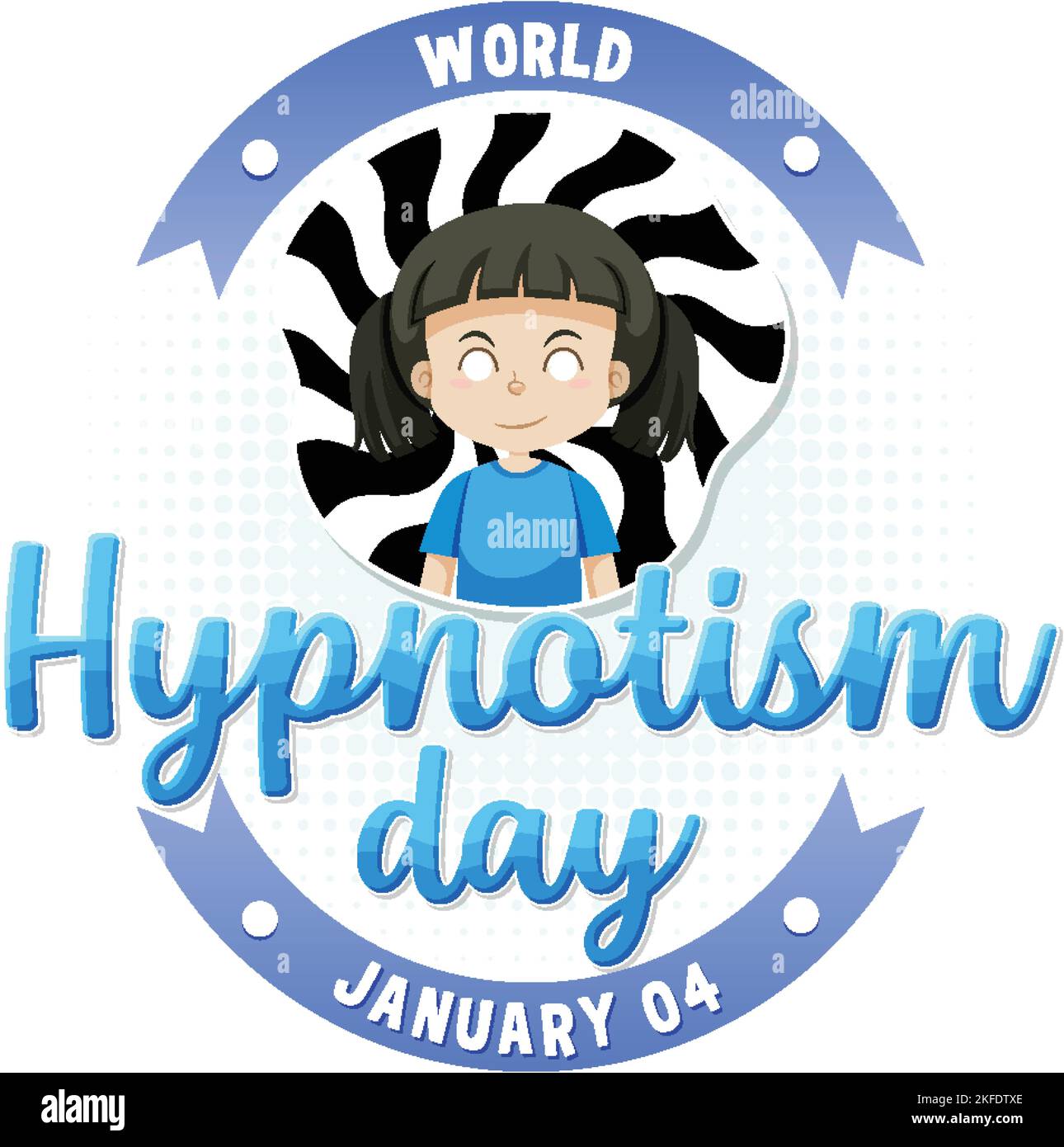 World Hypnotism Day Banner Design Illustration Stock Vector Image And Art Alamy