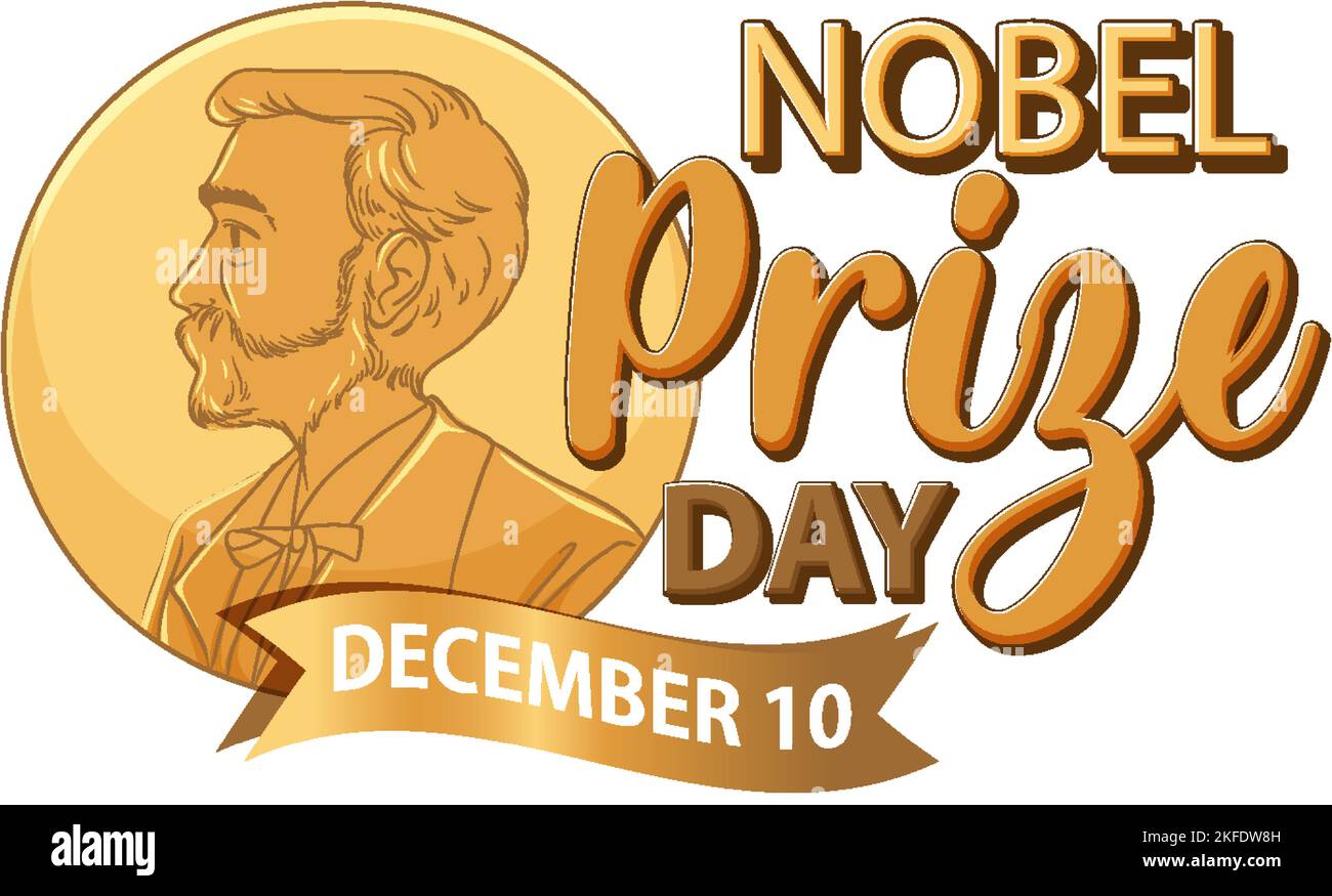 Nobel Prize Day Banner Design illustration Stock Vector Image & Art - Alamy
