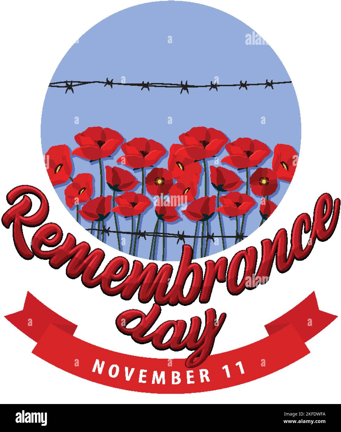 Remembrance Day Logo Design illustration Stock Vector Image & Art - Alamy