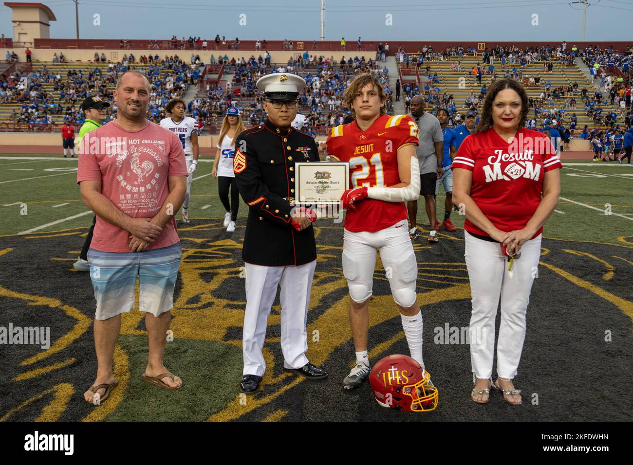 U.S. Marine Corps Staff Sgt. Ryan Saechao, a recruiter with Recruiting ...