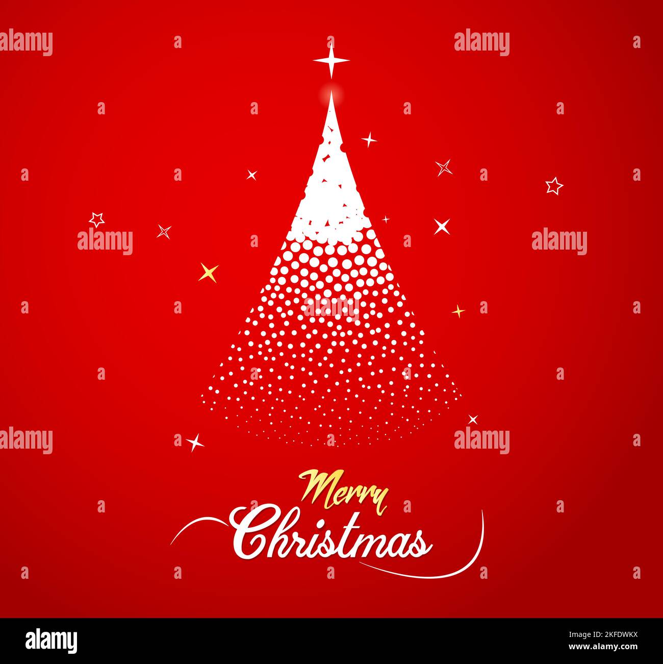 Beautiful tree decoration Stock Vector Images - Alamy