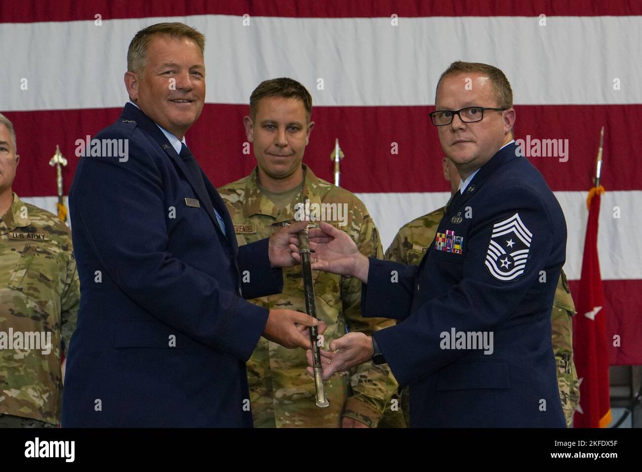 U.S. Air National Guard Brig. Gen. Edwin Vanderworlde, South Dakota ...