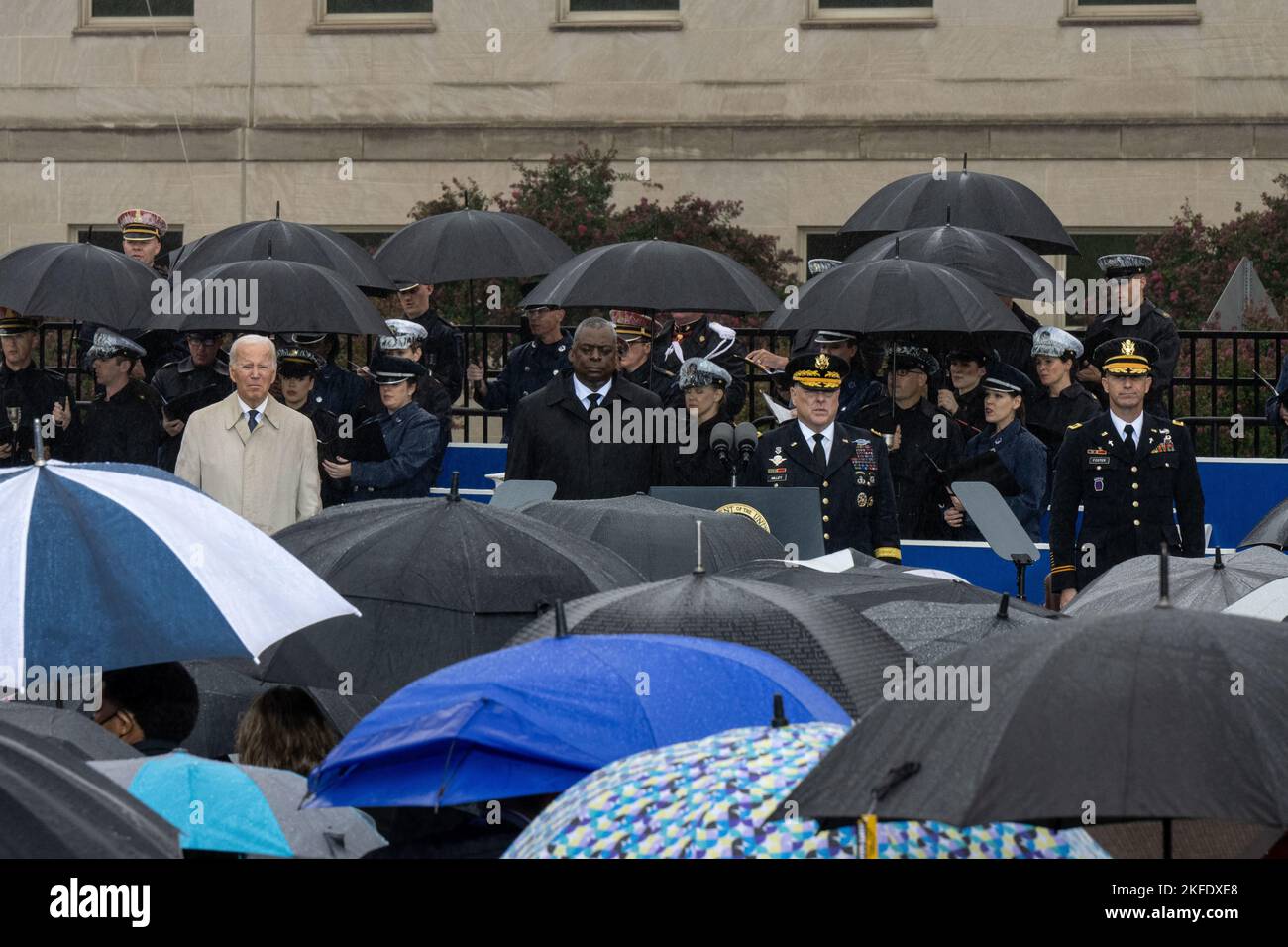 US President Joe Biden, Secretary of Defense Lloyd J. Austin III ...