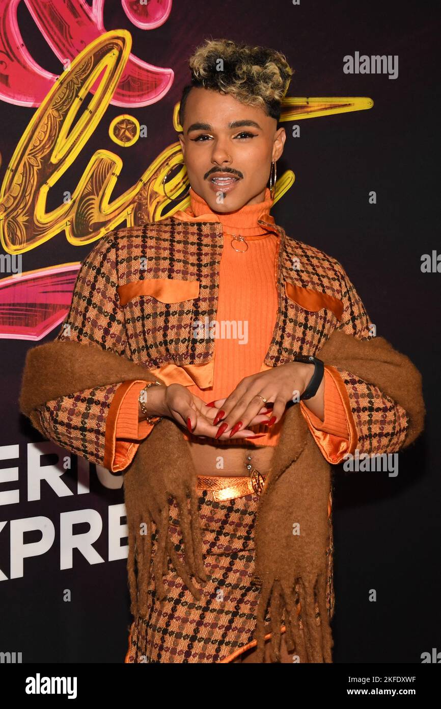 New York, NY, on November 17, 2022. Tomas Matos attends the '& Juliet ...