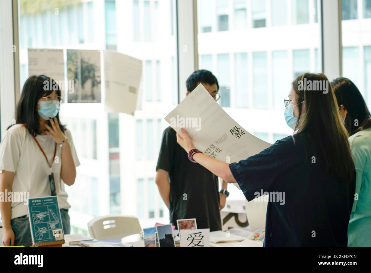 The 7th abC Art Book Fair is held at Tianmuli in Hangzhou City, east ...