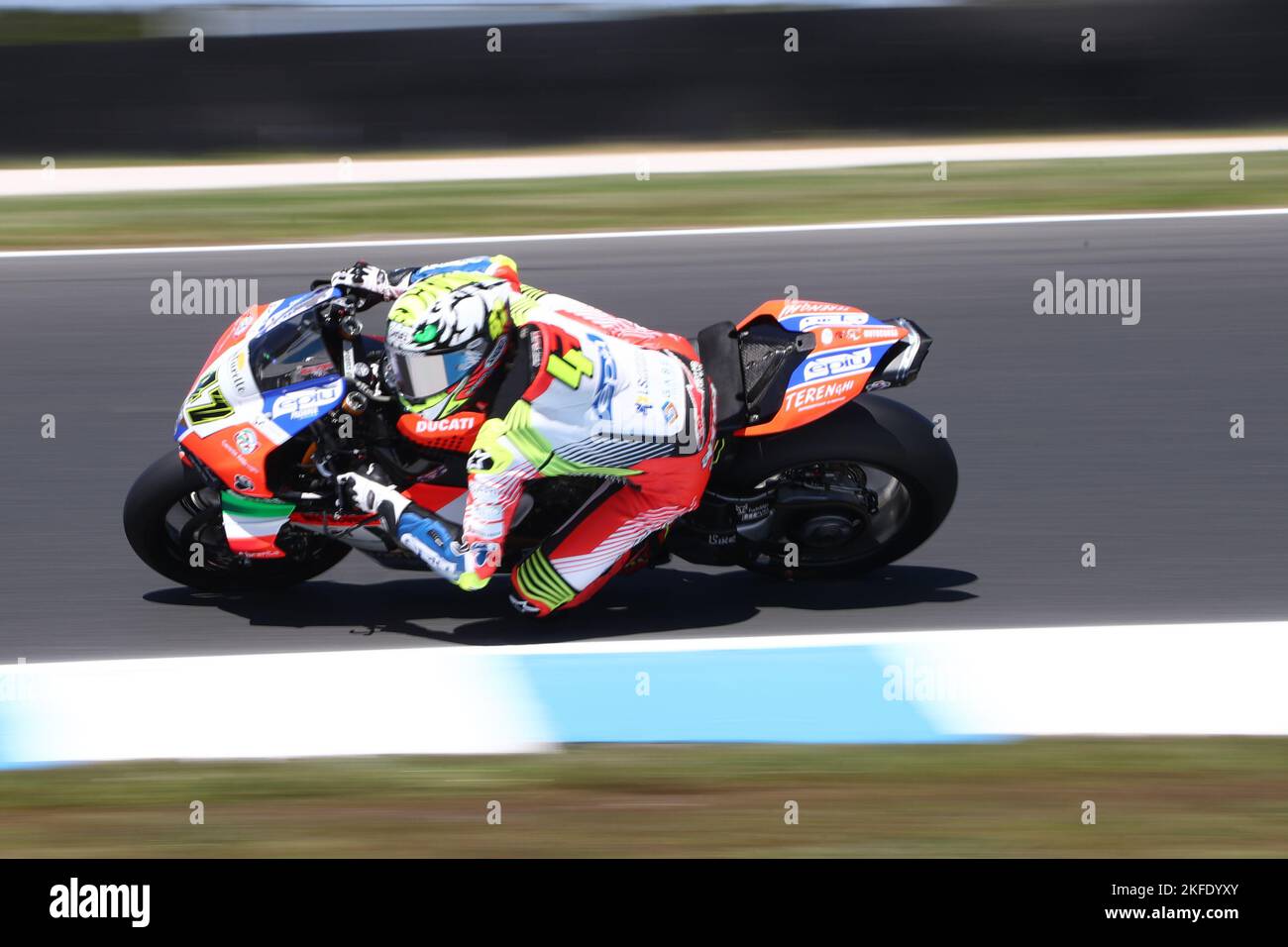 Victoria, Australia. 18th Nov, 2022. Alex Bassani (ITA) racing for ...