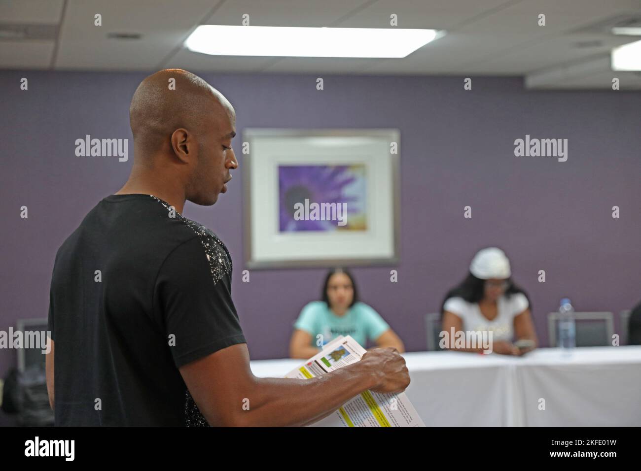 Staff Sergeant Timothy Robinson discusses Deployment Cycle Resiliency ...