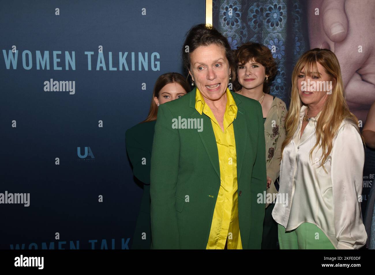 17 November 2022 - Los Angeles, California - (L-R) Frances McDormand ...