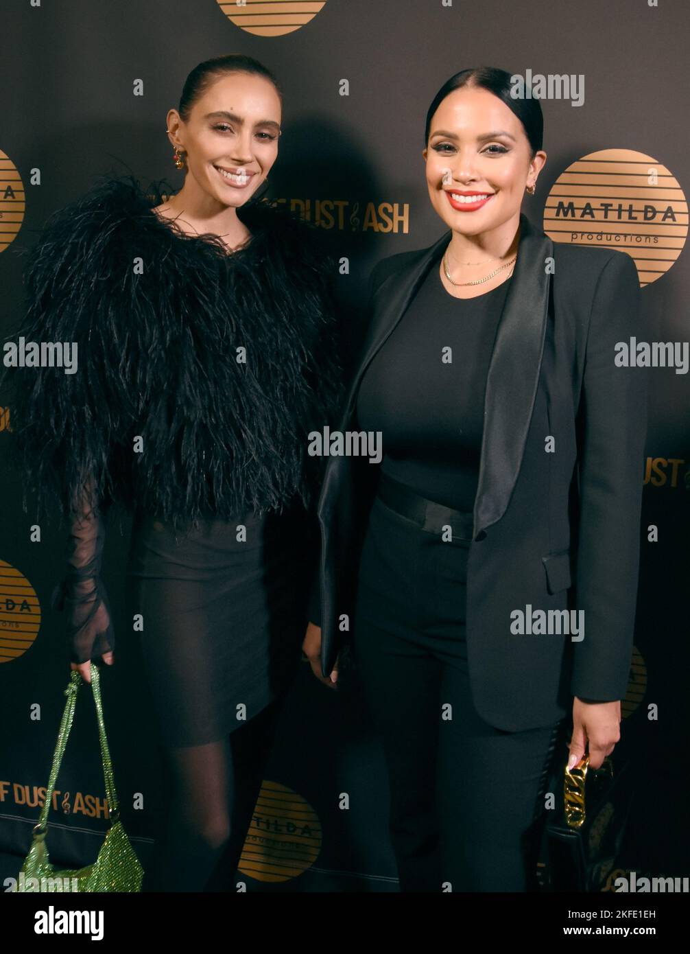 Los Angeles, California, USA 17th November 2022 Mirtha Michelle and Liz ...