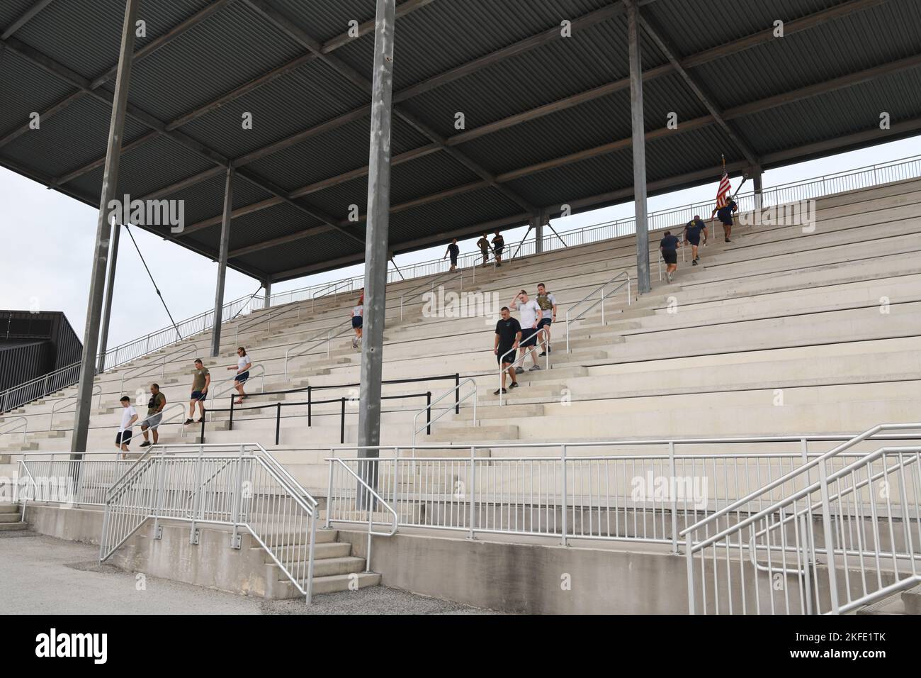 Members from the 433rd Civil Engineer Squadron participate in a 9/11 ...