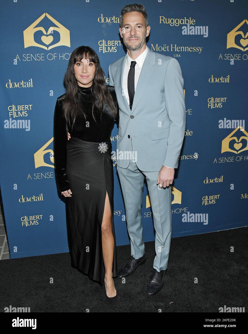 Beverly Hills, CA , November 17, 2022. (L-R) Jen Atkin and Mike ...