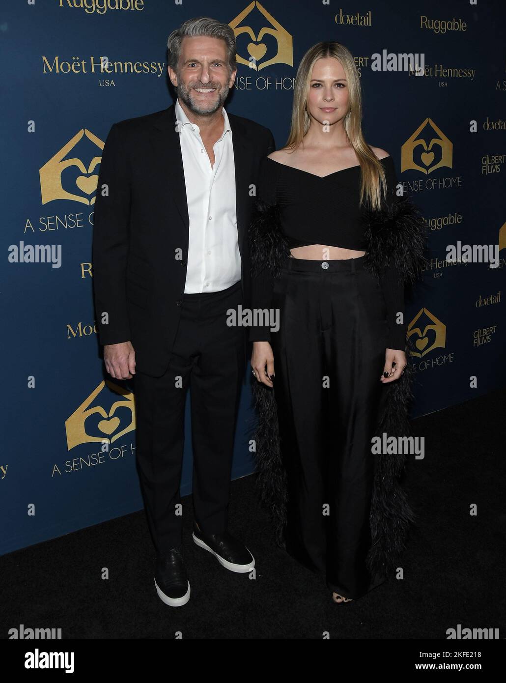 Los Angeles, USA. 17th Nov, 2022. (L-R) Gary Gilbert and Charlotte ...