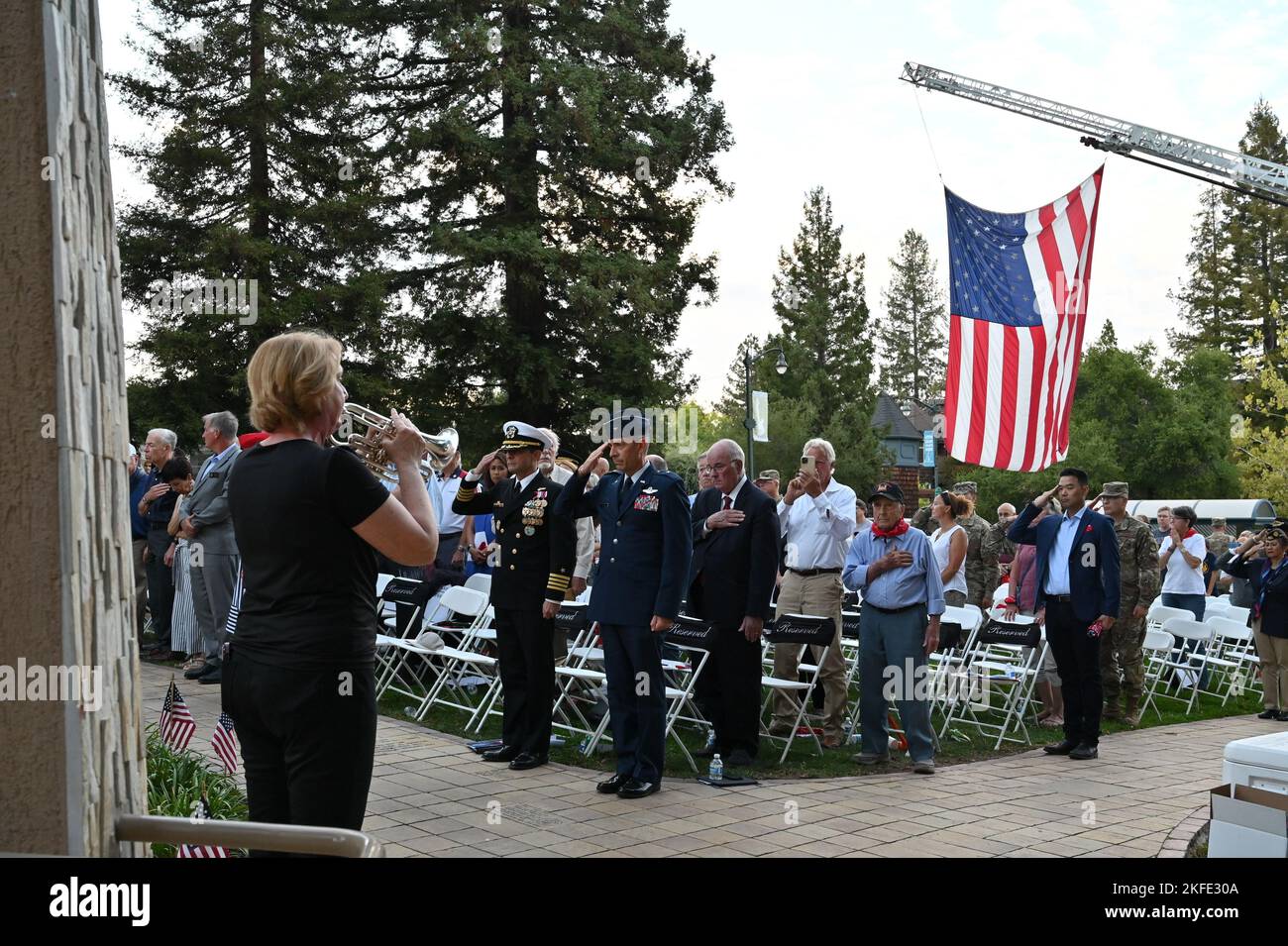 U.S. Air Force Brig. Gen. Steven J. Butow, commander of the California ...