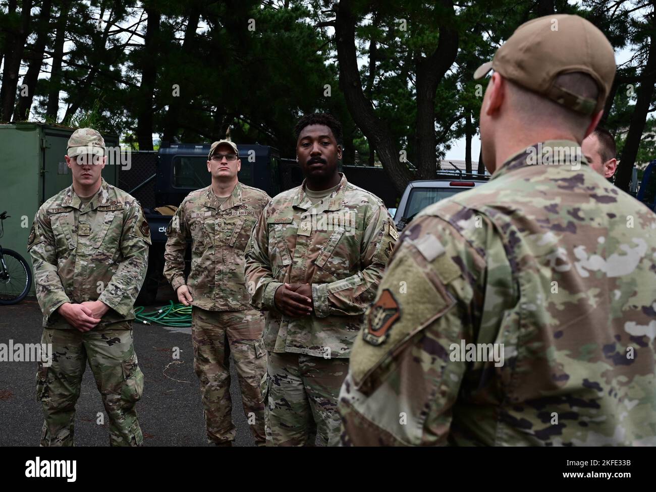 Maj. Matthew Fecke, 8th Civil Engineer Squadron operations flight ...