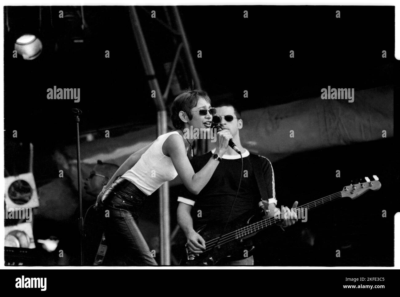 SONYA, ECHOBELLY, GLASTONBURY 94: Sonya Madan from the British indie ...
