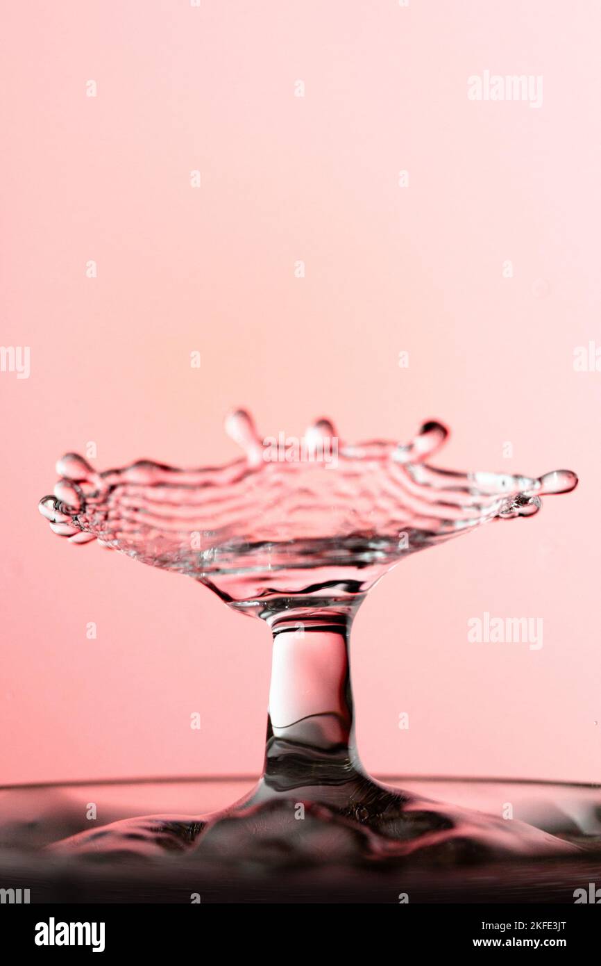 Water Drop with Ripples on water surface Stock Photo - Alamy