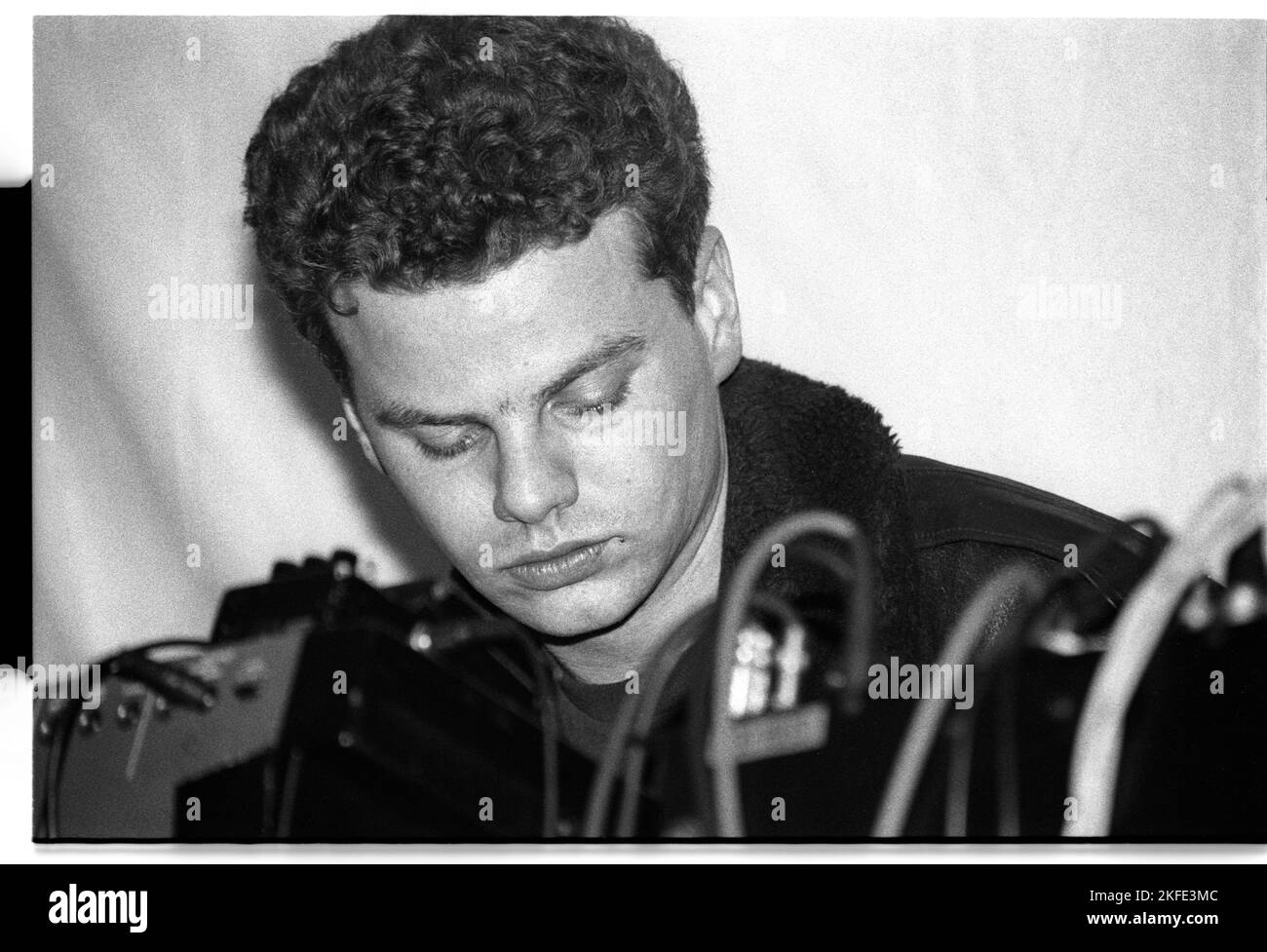 ED SIMONS, CHEMICAL BROTHERS, YOUNG, 1995: Ed Simons at an early ...