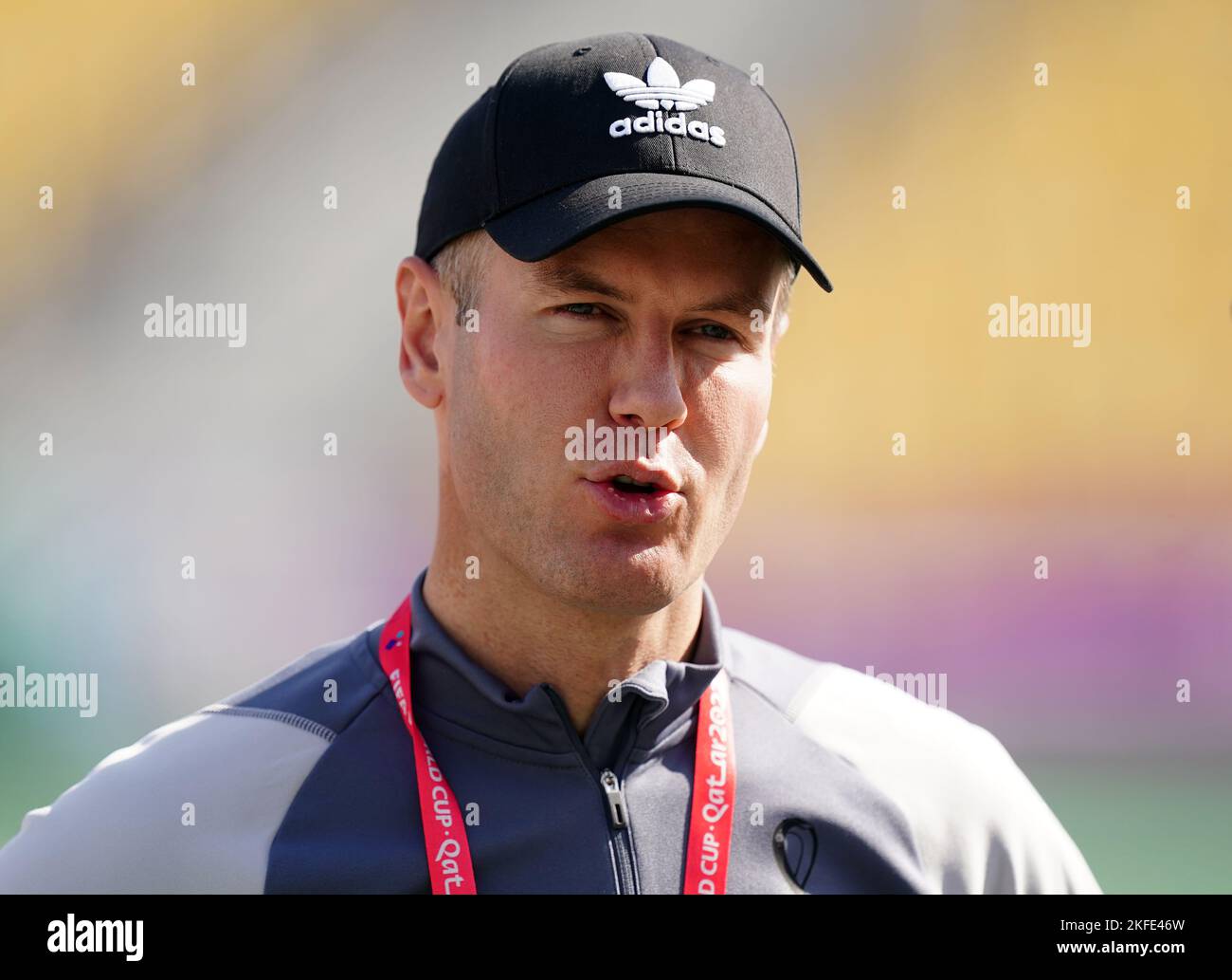 Danny Makkelie during a referees media day held at the Qatar Sports ...