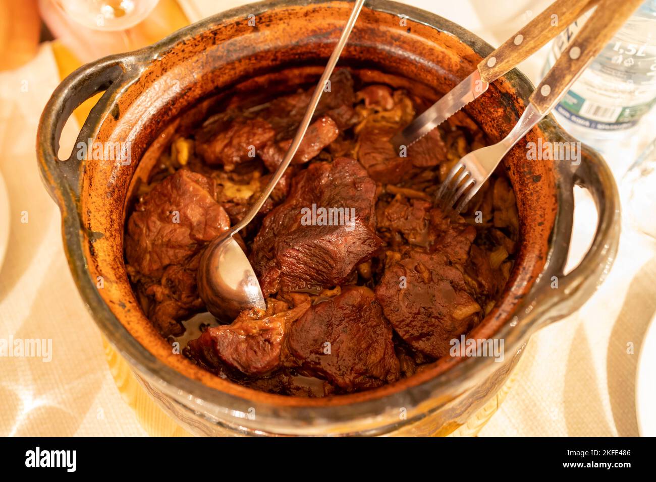 Hungarian beef stew hi-res stock photography and images - Alamy