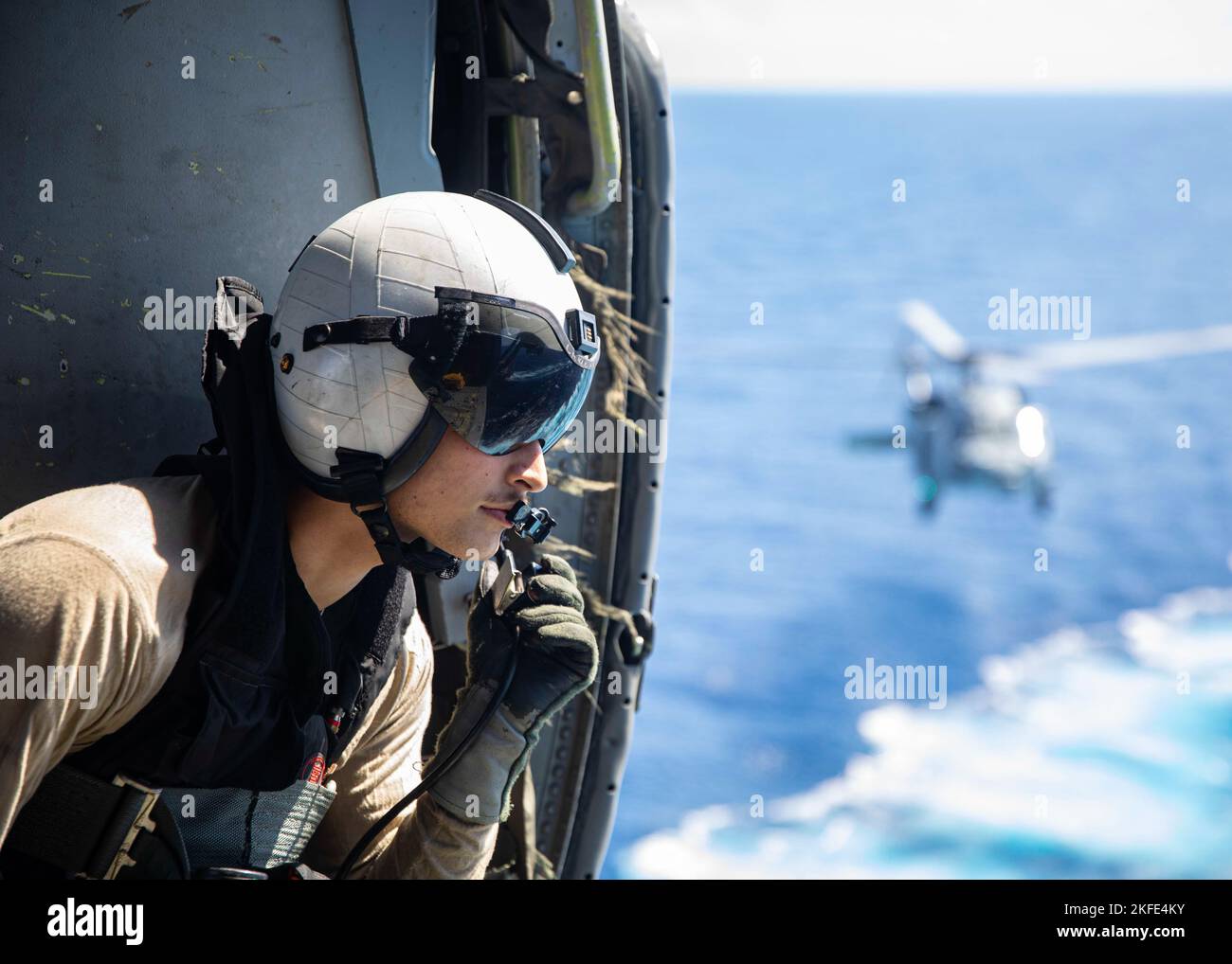 220911-N-YD731-2674 ADRIATIC SEA (Sep. 11, 2022) Naval Air Crewman ...