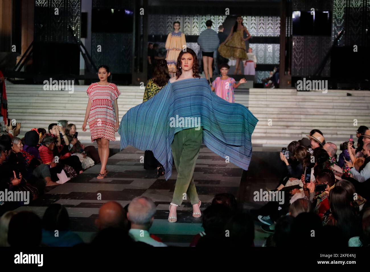Mexico City, Mexico. 17th Nov, 2022. Mexican Textile Art Catwalk 2022 ...
