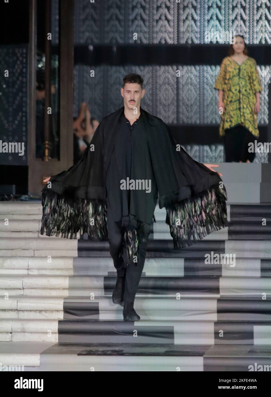 Mexico City, Mexico. 17th Nov, 2022. Mexican Textile Art Catwalk 2022 ...