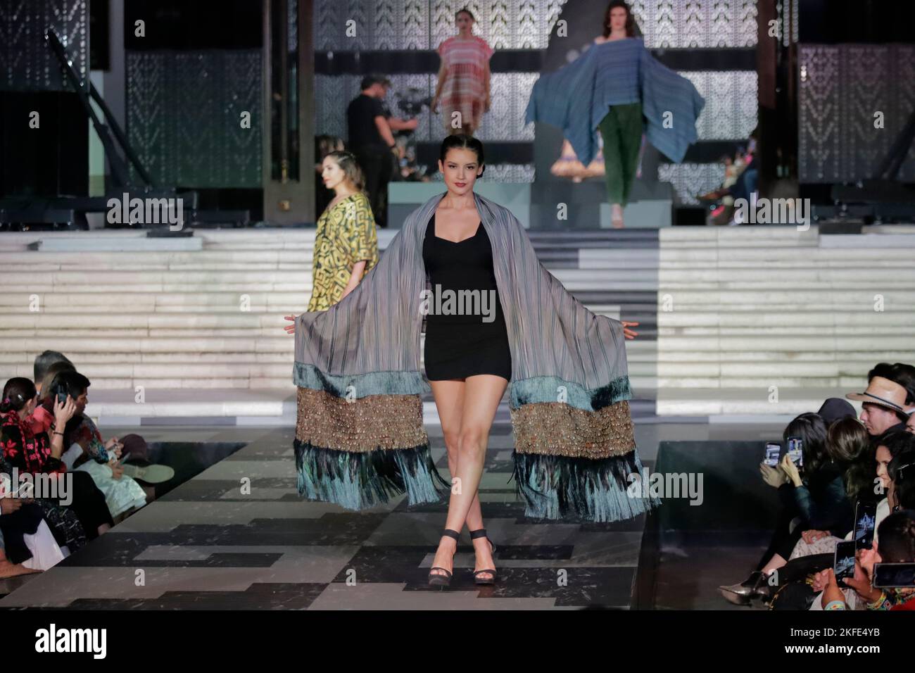 Mexico City, Mexico. 17th Nov, 2022. Mexican Textile Art Catwalk 2022 ...