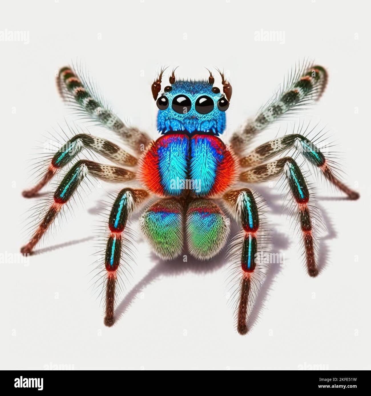 Peacock Jumping Spider