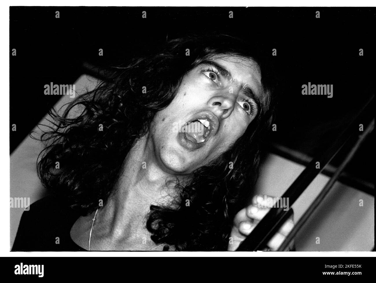 Singer Richard Ashcroft of The Verve playing at The Great Hall at ...