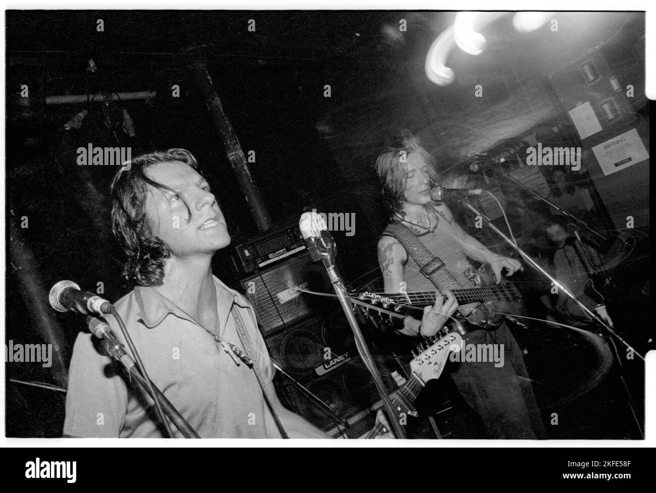 DEUS, BRISTOL FLEECE, 1995: Singer Tom Barman and bass player Stef ...
