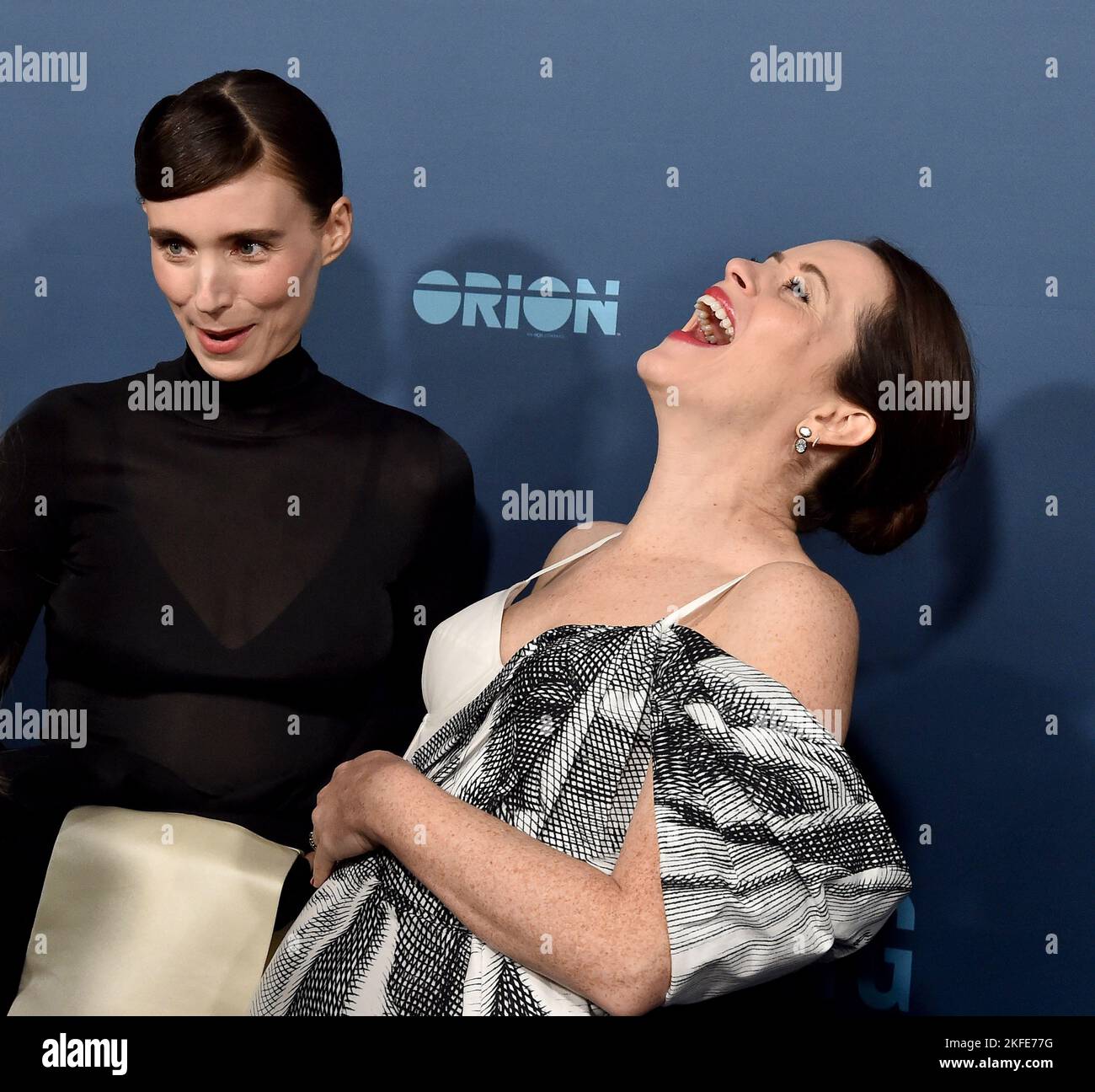 Beverly Hills, Ca. November 17, 2022, Rooney Mara and Claire Foy ...
